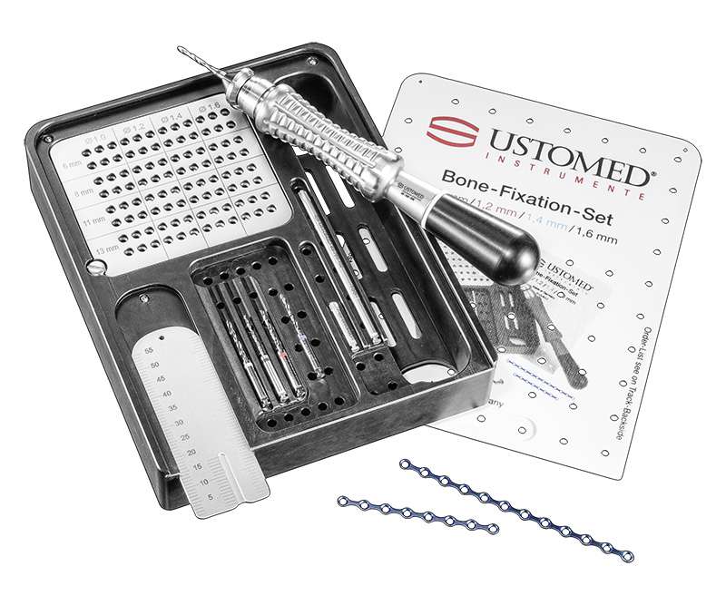 Bone-Fixation-Set, Titan Ø 1, 2/1, 4/1, 6mm, bestehend aus: | Set´s ...